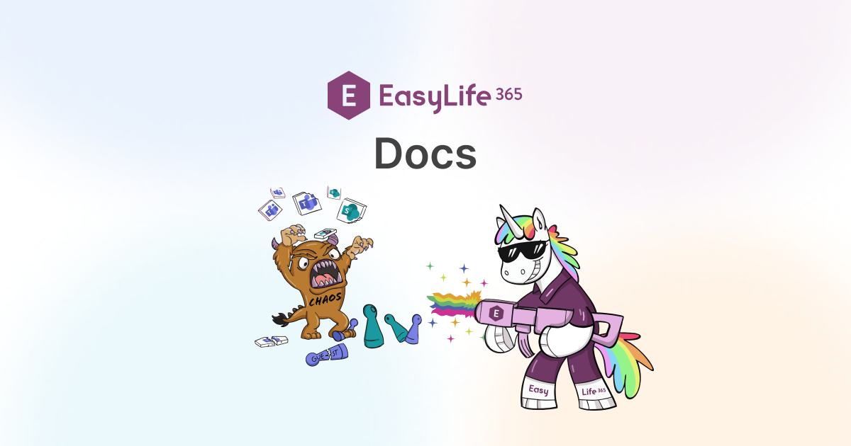 Dashboard | EasyLife 365 Docs